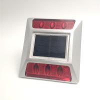 China High Load Bearing Solar Road Stud Red Mushroom Type Road Studs for sale