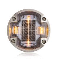 China G105 Aluminum Pavement Marker Light Korea IP68 Waterproof Round Embedded LED Cat Eye Underground Solar Road Stud for sale