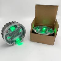 China G105 Aluminum Pavement Marker Light Korea IP68 Waterproof Round Embedded LED Cat Eye Underground Solar Road Stud for sale