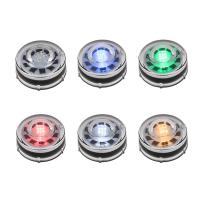 China Chinese Factory Outdoor 6 LED Round Step Deck LED Buried Road Stud Light Pavement Recessed Reflector Marker Traffic Stud Light for sale