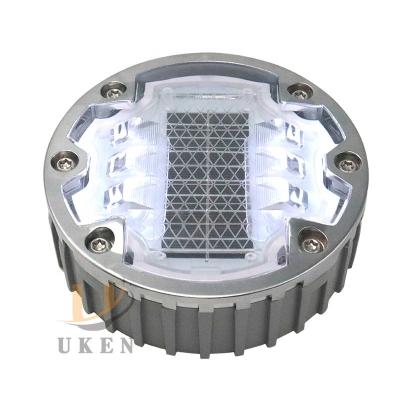 China 6 Screw Solar Road Markers LED Pavement Raised Marker IL300 143*47mm for sale