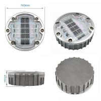 China 6 Screw Solar Road Markers LED Pavement Raised Marker IL300 143*47mm for sale