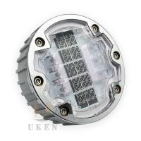 China 6 Locks Embedded Road Reflectors Pavement Buried LED Driveway Solar Road Stud for sale