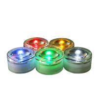 China Solar Deck Road Stud Light Pavement Pathway Circle LED Raised Markers for sale
