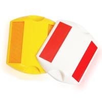 China 3M Cat Eye Road Reflector Marker Double Or Single Sided Road Stud for sale