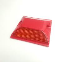 China Warning Solar Powered Road Marker High Reflection Line Single Double Faced for sale