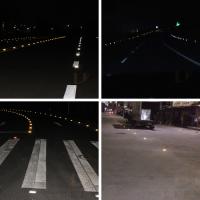 China Safety Aluminum Road Stud High Reflection Road Marker Cat Eye Road Stud for sale