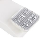 China OEM Factory 2*3W White Plastic 2 Heads Led Twin Spot Lamp Unit Emergency Light for sale
