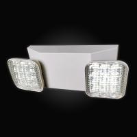 China Long Last Surface Mounted Shenzhen UKEN Two Head LED Fire Rechargeable Emergency Light for sale