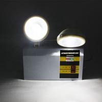 China Two Spot Twin Head Lamps Iron Steel Wall Mounted LED Fire Safety Exit Evacuation Corridor Emergency Light for Industry Use for sale