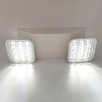China Hot Selling 3 Hours Lsating Double Head Wall Mounted Fire Emergency Lamp LED Two Heads Twin Spot Emergency Light for sale