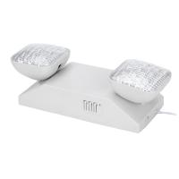 China Hot Selling 3 Hours Lsating Double Head Wall Mounted Fire Emergency Lamp LED Two Heads Twin Spot Emergency Light for sale