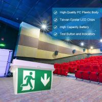 China SAA As2293 Hospital Steel Staircase Two Side LED Reminder Luminaire Indicator Signage Fire Safety Emergency Light Exit Sign for sale