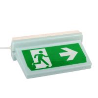 China SAA As2293 Hospital Steel Staircase Two Side LED Reminder Luminaire Indicator Signage Fire Safety Emergency Light Exit Sign for sale