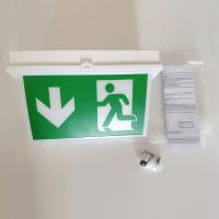 China SAA As2293 Hospital Steel Staircase Two Side LED Reminder Luminaire Indicator Signage Fire Safety Emergency Light Exit Sign for sale