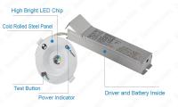 China Mounted Recessed Emergency Downlight Rechargeable Spot Theater Luminaire Downlight for sale