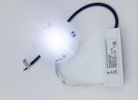 China Round Recessed LED Emergency Downlight Metal Panel UFO Emergency Light for sale