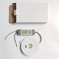 China 3W 5W Recessed Emergency Downlight Slim Ceiling Recessed Round LED Downlight for sale