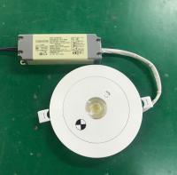 China Rechargeable LED Emergency Downlight 3W UFO Surface Recessed Spotlight for sale