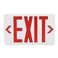 China Dual Voltage Fire Exit Light LED Safety Signage Indicator Emergency Light for sale