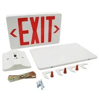 China Dual Voltage Fire Exit Light LED Safety Signage Indicator Emergency Light for sale