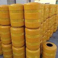 China Safety Traffic Road Barrier EVA Buckets Rolling Anti Crash Guardrail Road Roller Barrier for sale