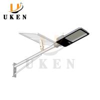 China 2023 Complete Set Commercial 3000w All in Two Double Arm Pole Outdoor Waterproof Solar Power Street Light for sale