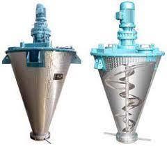 China High Efficiency Single Cone Spiral Belt Vacuum Dryer For Chemicals for sale