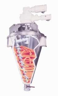China Chemical Powder Drying Equipment Single Cone Spiral Belt Vacuum Dryer for sale