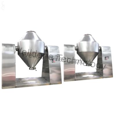 China 100L Double Cone SUS316L Vacuum Rotary Dryer Steam Generator Condenser Food Processing Manufacturing Plants for sale