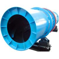 China Sawdust Particle Industrial Drying Wood Chips Rotary Drum Dryer Kiln 18.5KW-255KW for sale