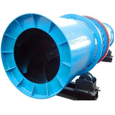 China Sawdust Particle Industrial Drying Wood Chips Rotary Drum Dryer Kiln 18.5KW-255KW for sale