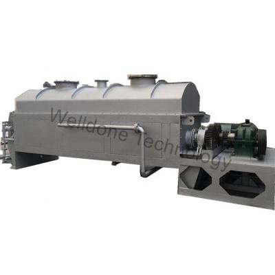 China Hollow Blade Sludge Dryer Machine , Vacuum Rake Rotary Drum Paddle Dryer for sale