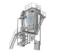 China Customized Made and In Big Discount Instant Coffee Flavor Detergent Tomato Milk Powder Making Machine Spray Dryer for sale