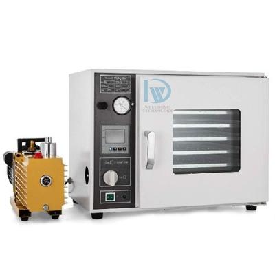 China Stainless Steel SUS304 SUS316L Lab Vacuum Dryer Oven with 220V-480V for High Temperature Drying for sale