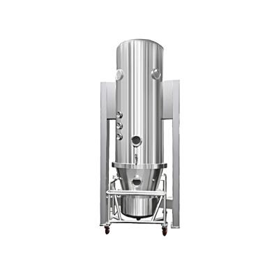 China SUS304 / SUS316L Material Fluid Bed Granulator with 20-100mesh Particle Size and 30-120Minutes Batch Time Granulating Dryer Equipment for sale