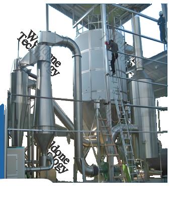 China Customized Made and High Efficient Industrial Spray Dryer Machine for Milk Food Chemical Powder for sale