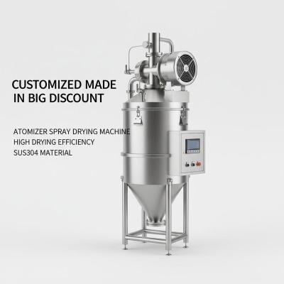 China Customized Made and In Big Discount Atomizer Spray Drying Machine High Drying Efficiency SUS304 Material for sale