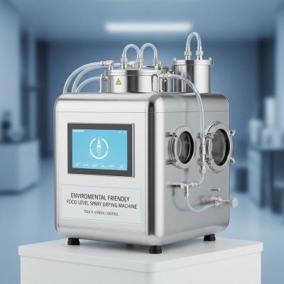 China Environmental Friendly and Food Level Spray Drying Machine Touch Screen Control for sale