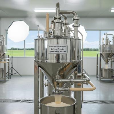China Food Level Customized Made Soybean Protein Spray Drying Machine for sale