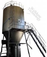 China Energy Saving and Environmental Friendly 70% Drying Efficiency Titanium Oxide Aluminum Zirconium Battery Spray Dryer for sale