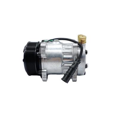 China MAN TGA 2001-2007 Truck AC Compressor 81619066012 24Volt SD7H15 6008 for sale