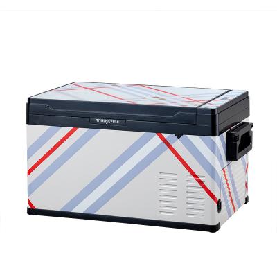 China 389mm Height Portable Truck Cooler , Single Zone R134a 30l Fridge Freezer for sale