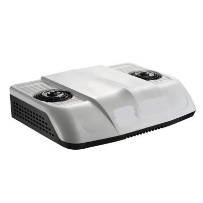 China Monoblock 300m3H Airflow 2500W 8500BTU Truck Air Conditioner DC24V Compact Roof Mount Cooling System for sale