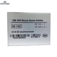 China Reverse Car A4 B8 Rear Handle Camera Lvds Video Interface For Audi Factory Screen Retrofit for sale