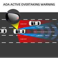 China LCA BSD 77GHZ Double Radar Driving Warning Assist System Car Blind Spot Detection System for sale
