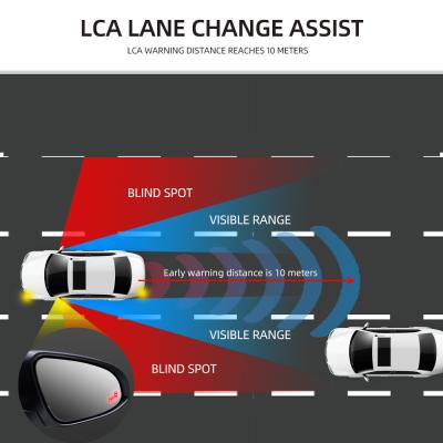 China Car BSD BSM LCA DOW Blind Spot Mirror for 24GHZ Microwave Radar Blind Spot Detection Assist Driving System for sale