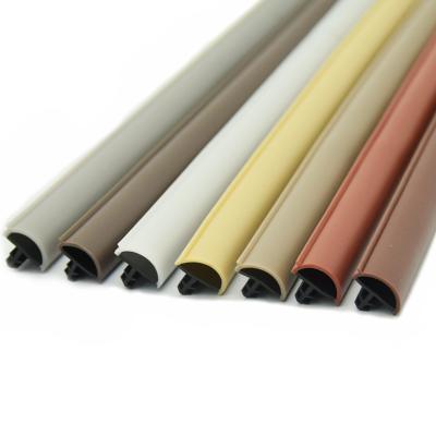China 3*6mm D Shape High Resilience Wooden Door Bottom Seal Weather Sealing Strips for sale