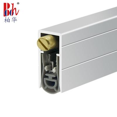 China Automatic Drop Down Acoustic Door Bottom Seal Reduce Friction Fully Cover Rubber Strips for sale