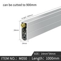 China Automatic Drop Down Acoustic Door Bottom Seal Reduce Friction Fully Cover Rubber Strips for sale